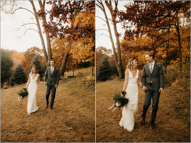 Romantic Boho Modern Wedding | Rochester Minnesota | Alder & Root ...